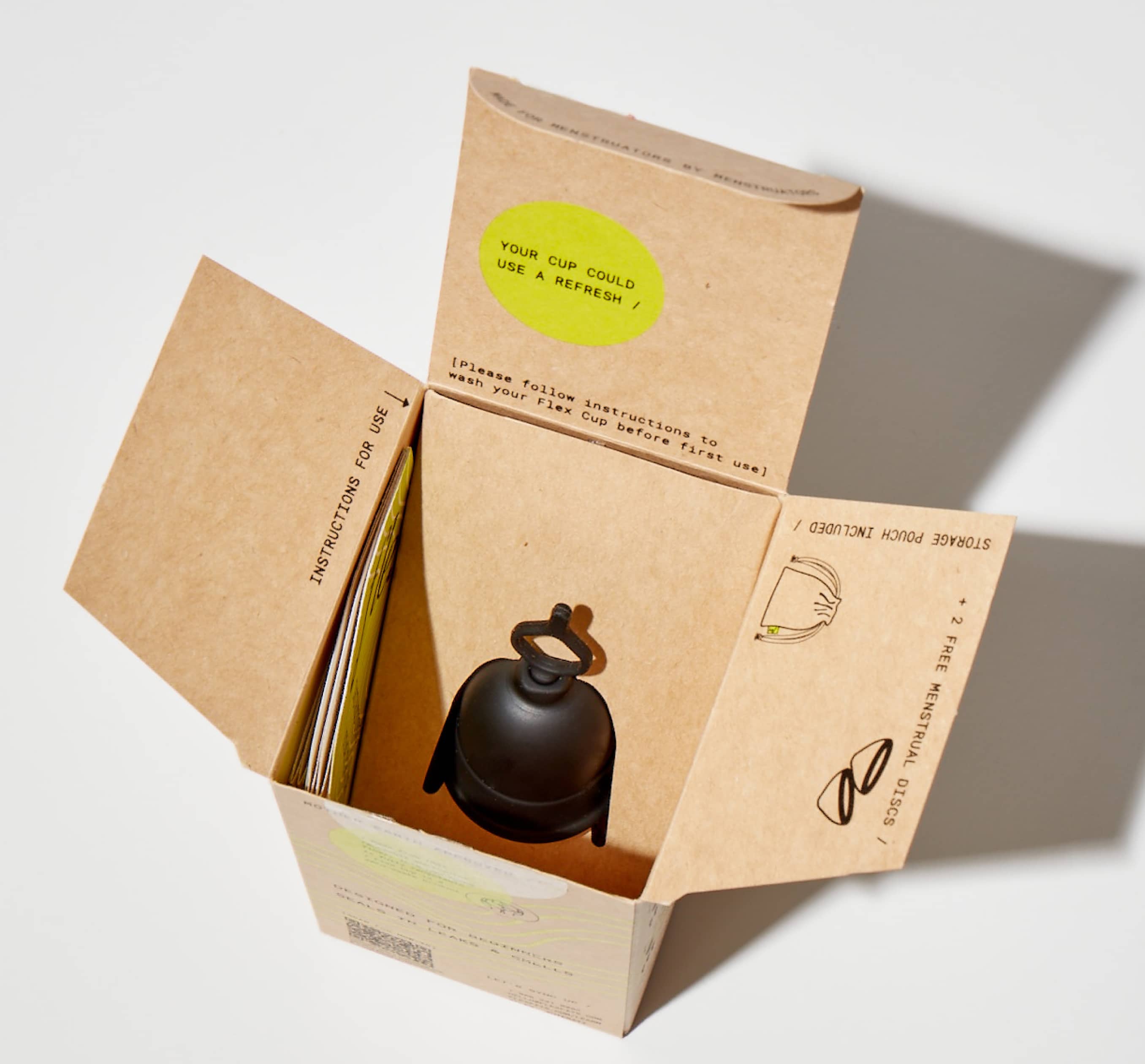 Flex Cup: Menstrual cup with pull-tab | Flex® Sustainable Period Products