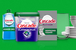 Give Your Dishes Cascade's Ultimate Clean | Cascade Detergent