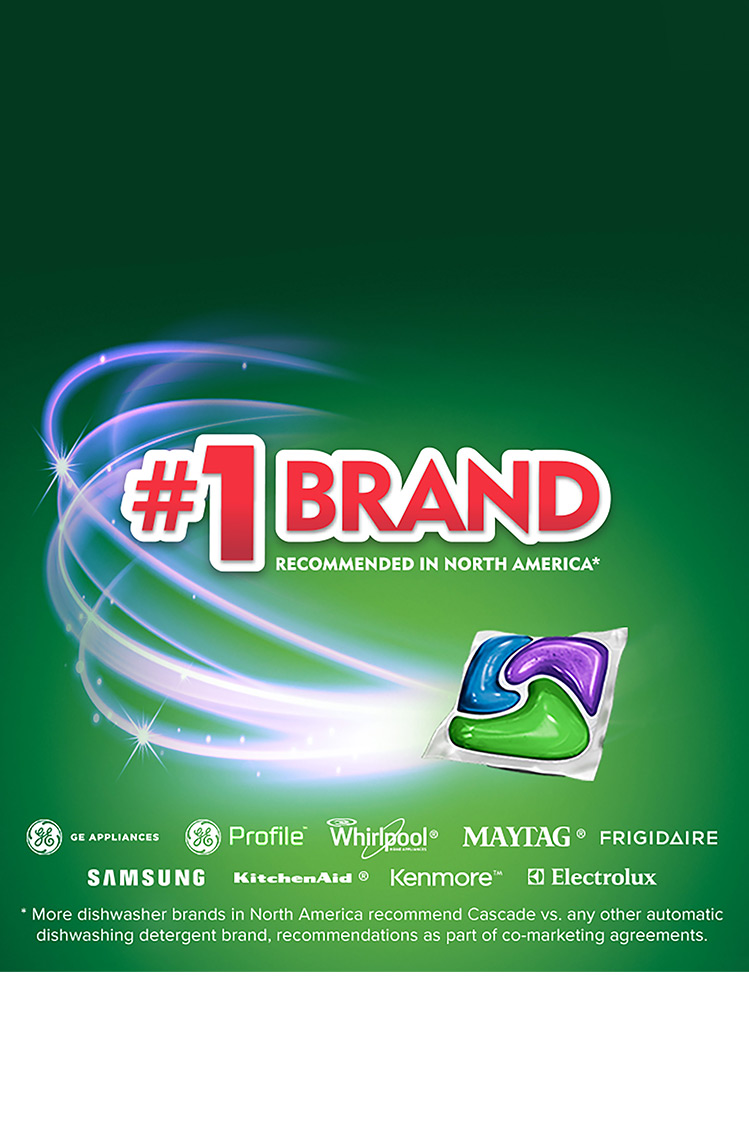 Cascade Automatic Dishwasher Detergent | Cascade Detergent
