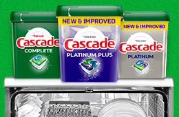 Discover How Cascade ActionPacs Work | Cascade Detergent