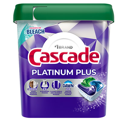 Cascade Platinum Plus ActionPacs™ - Power of Bleach | Cascade ...