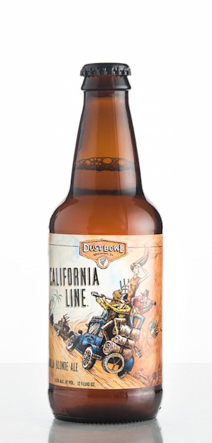 Review: Dust Bowl Brewing Co. California Line Vanilla Blonde Ale ...