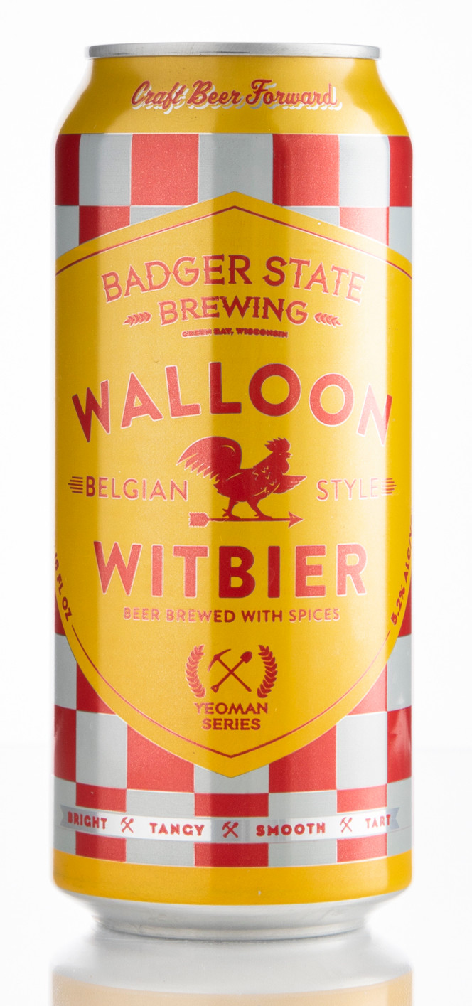 Review: Badger State Brewing Waloon Witbier | Craft Beer & Brewing