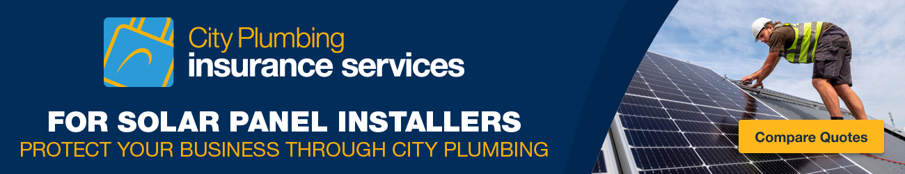 Solar Panel Installers Insurance | City Plumbing Trade Insurance