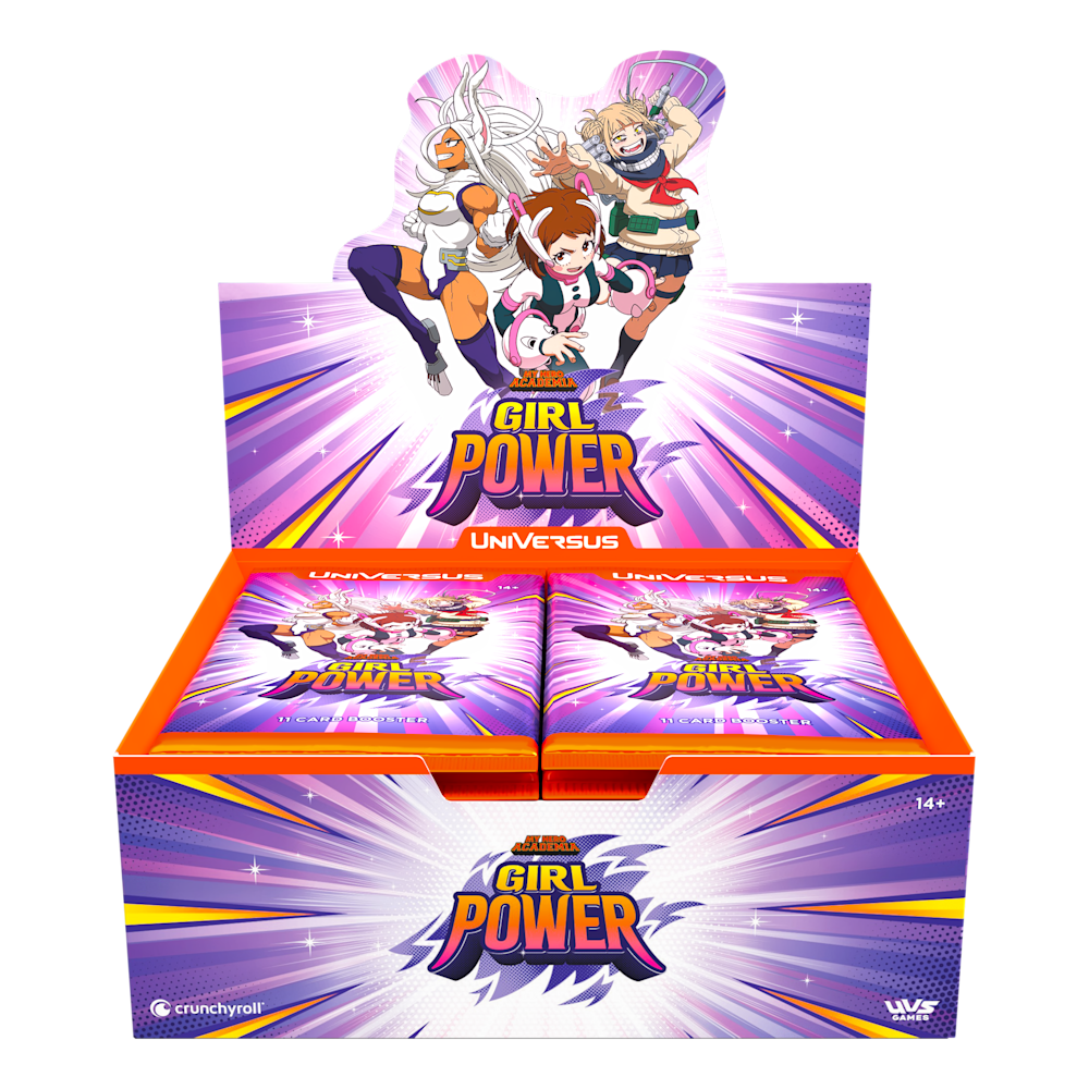 My Hero Academia Set 7 Girl Power Booster Display