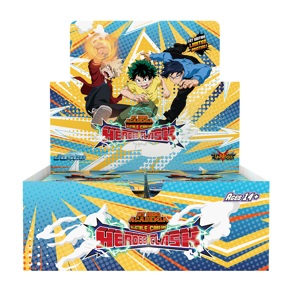 My Hero Academia Collectible Card Game Booster Display