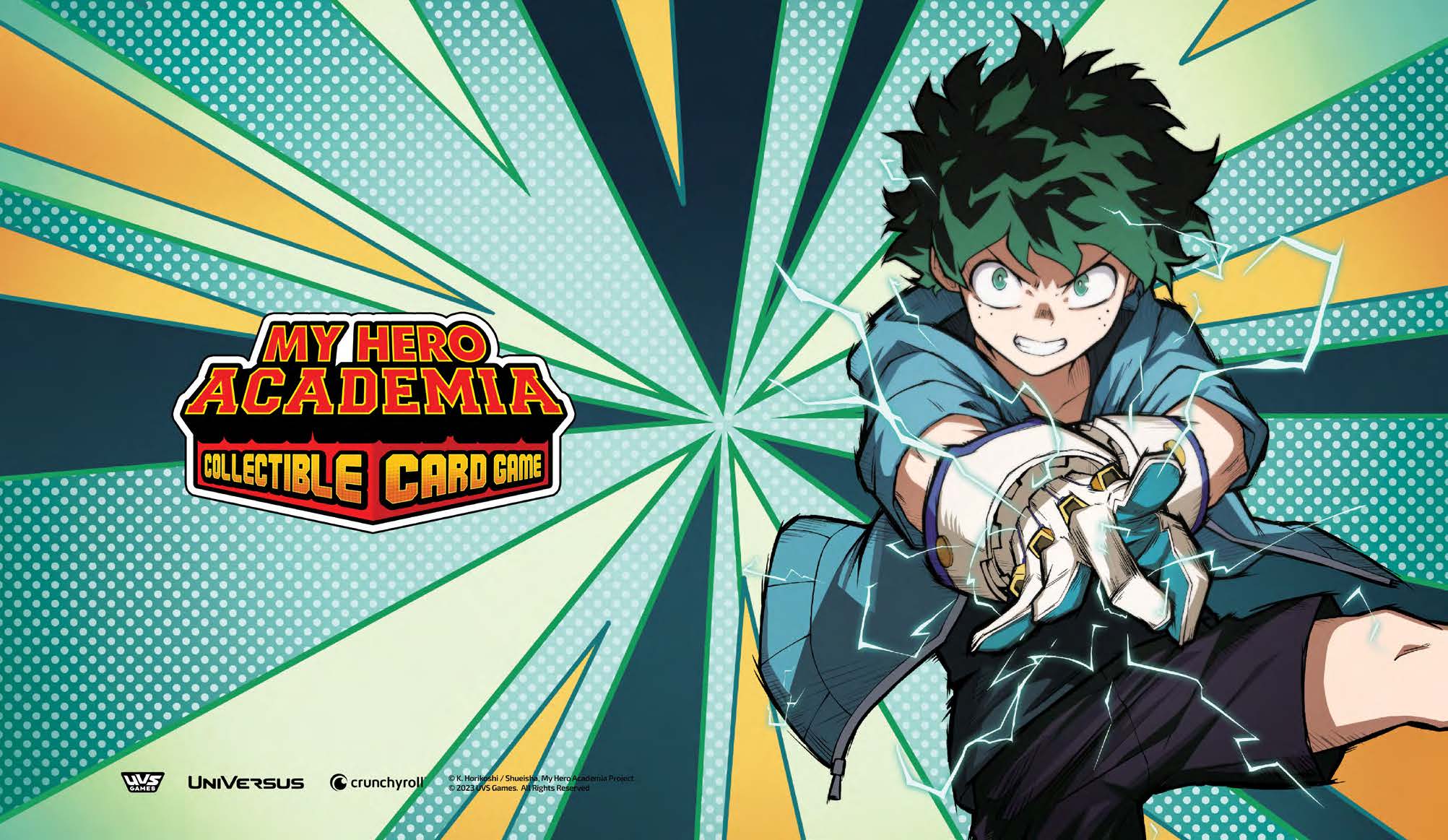 MHA Jet Burn Playmat: Izuku Midoriya