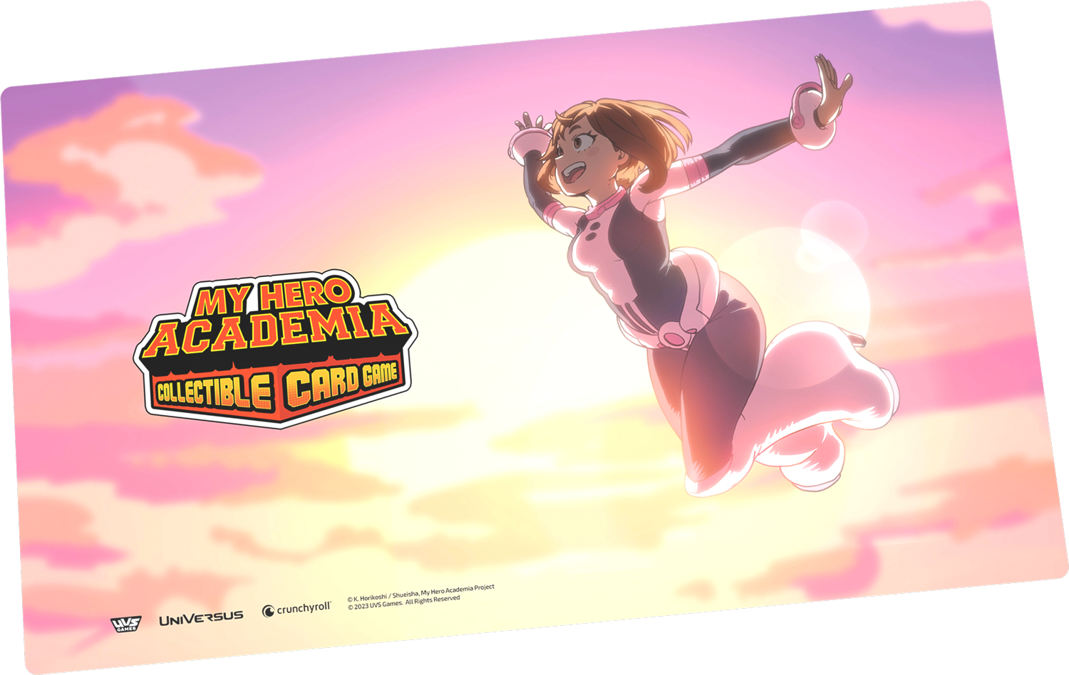 MHA Jet Burn Playmat: Ochaco Uraraka