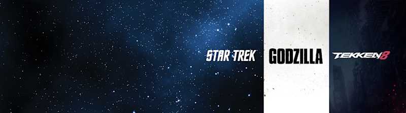 Godzilla Challenger Series, Star Trek, and TEKKEN 8 joining UniVersus