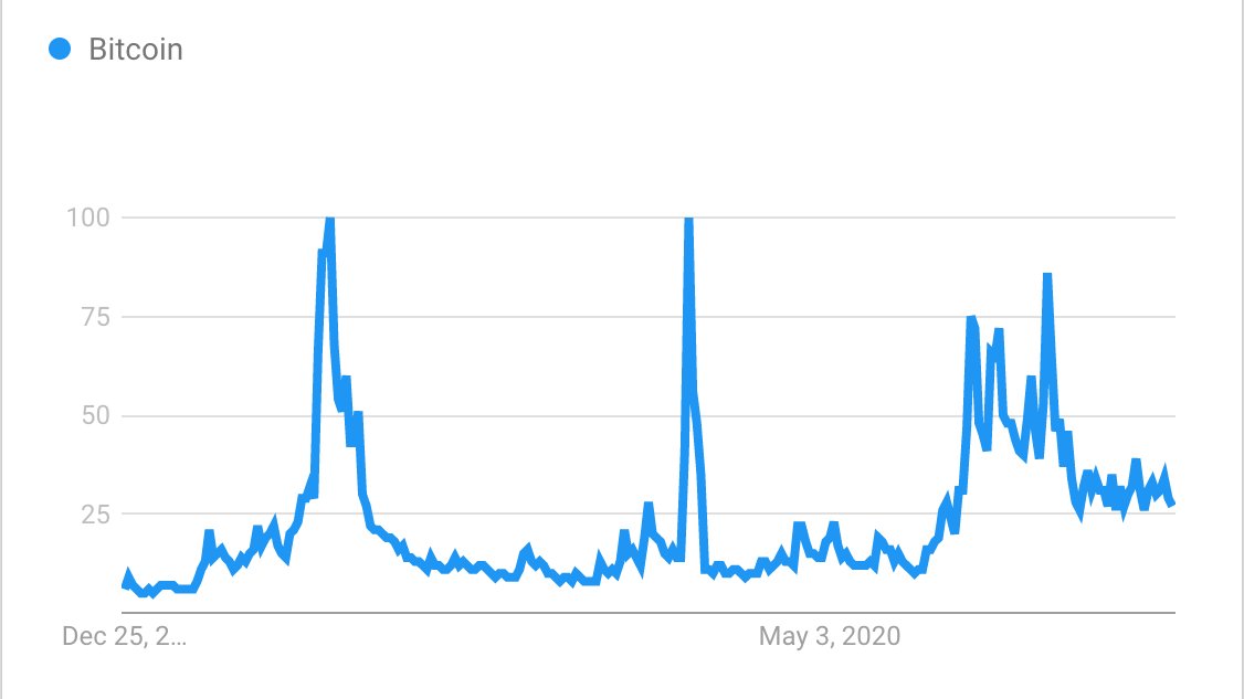 Bitcoin Search Volume | Ember