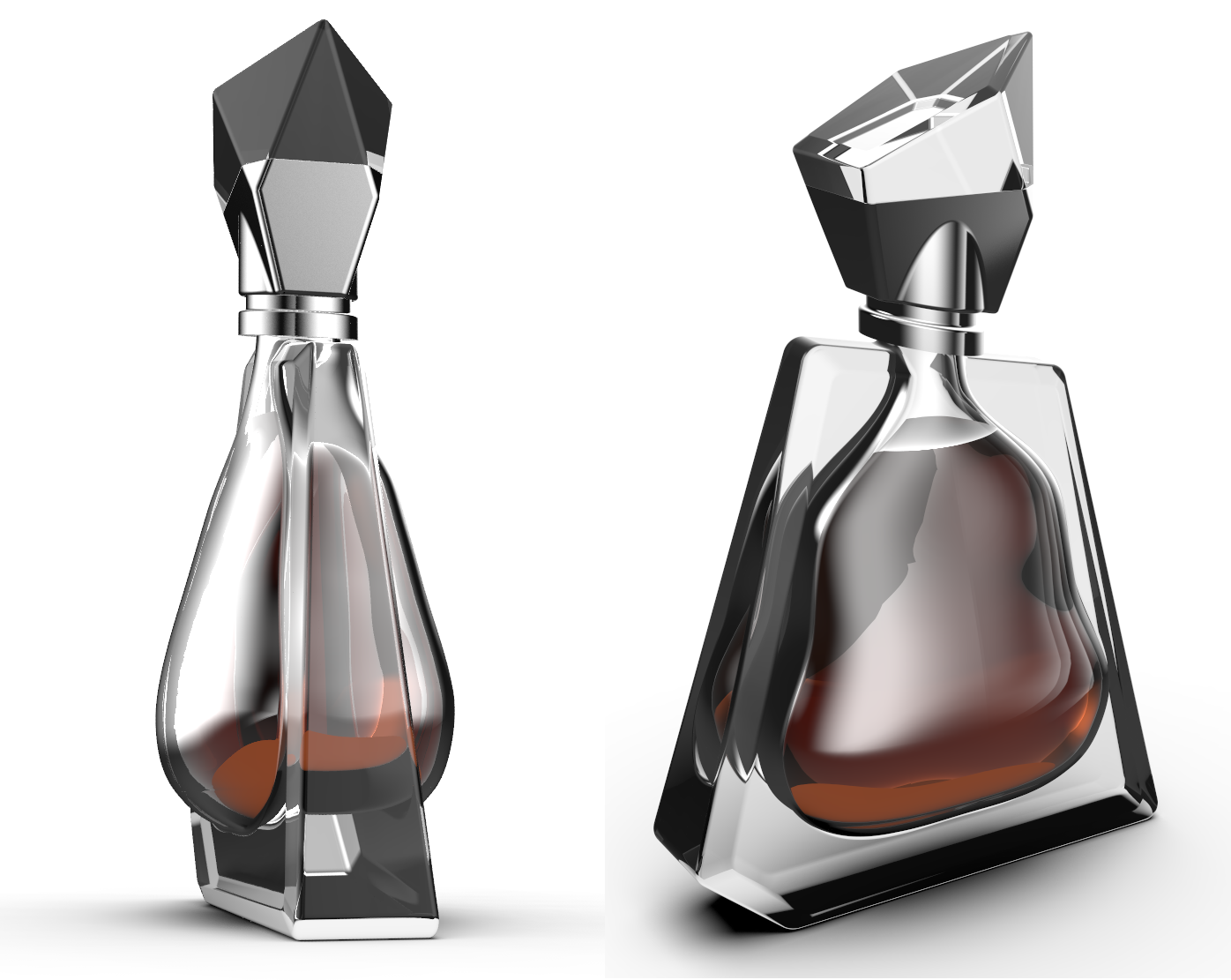 Inspired by: Hennessy Decanter Designed By Daniel Libeskind