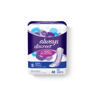 Always Discreet Heavy Pads - 5 Drops | Always Discreet