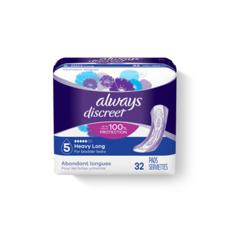 Always Discreet Moderate Pads - 4 Drops | Always Discreet