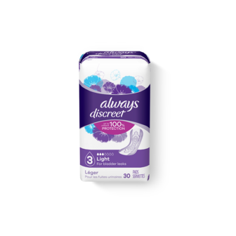 Always Discreet Very Light Liners, Regular Length - 2 Drops | Always ...