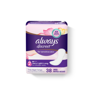 Always Discreet for Sensitive Skin Heavy Pads - 5 Drops | Always Discreet