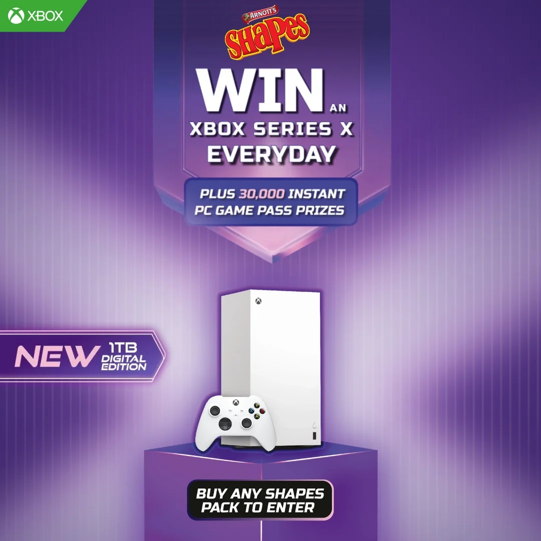 Win a NEW Xbox Series X Everyday! Win a NEW Xbox Series X Everyday!