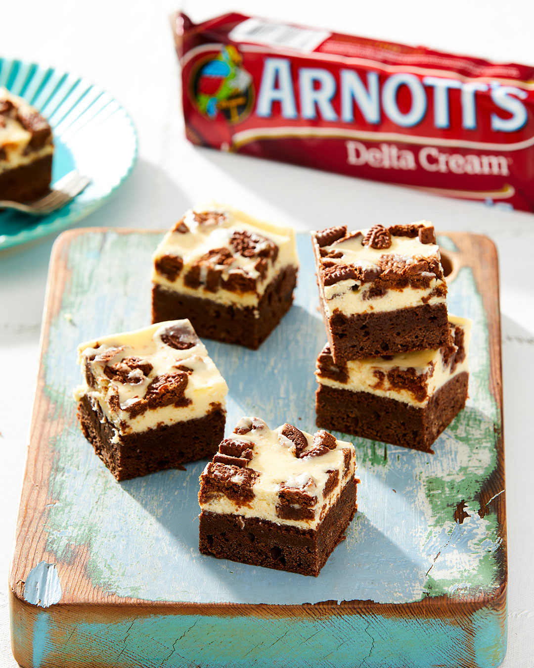 Delta Cream Cheesecake Brownies | Arnott's