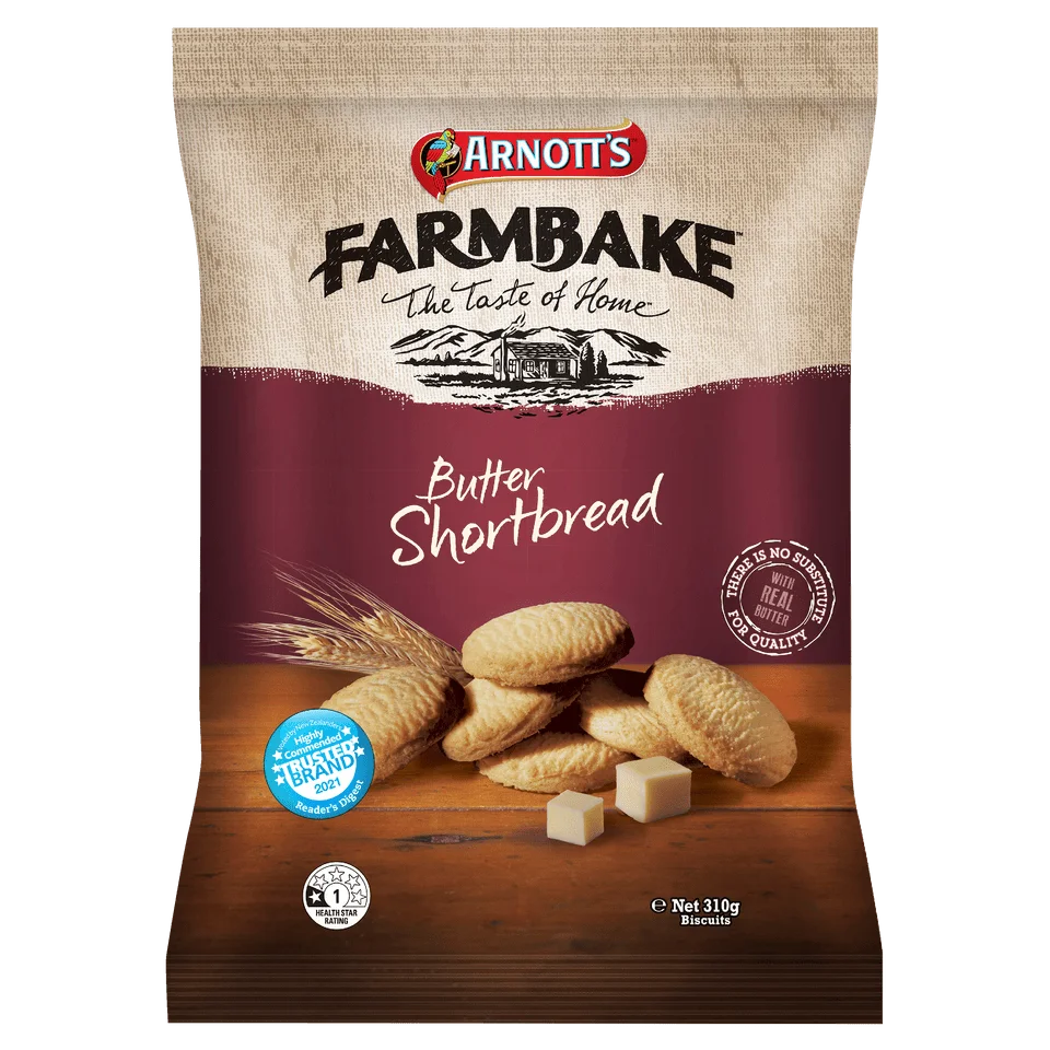 Farmbake Butter Shortbread Classic Cheesecake | Arnott's