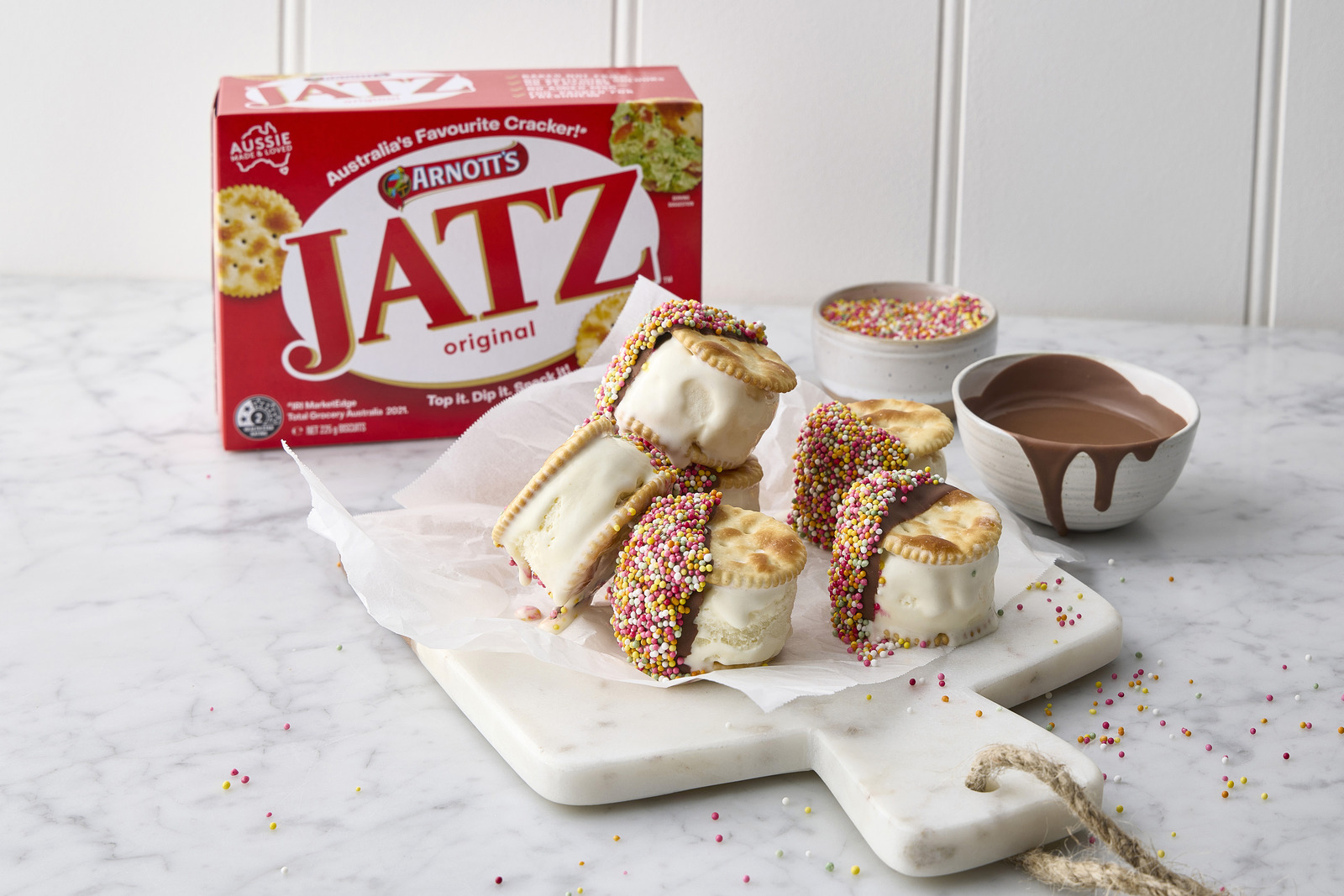 Jatz Ice Cream Sandwiches | Arnott's