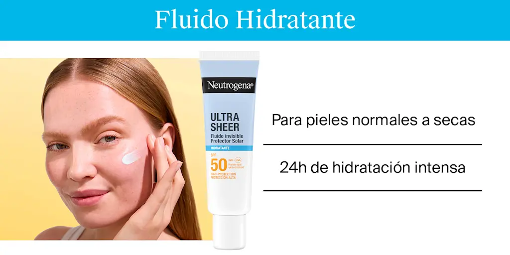 Colección Ultra Sheer®: Protección Solar Invisible Neutrogena®