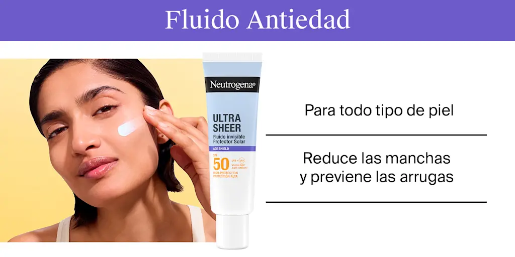 Colección Ultra Sheer®: Protección Solar Invisible Neutrogena®