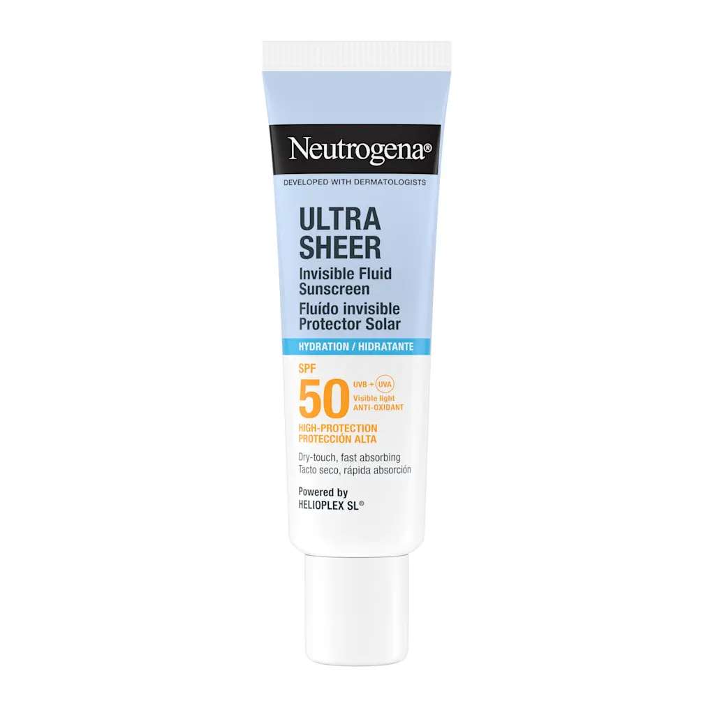 Fluido Solar Facial SPF 50 Ultra Sheer® | Neutrogena®