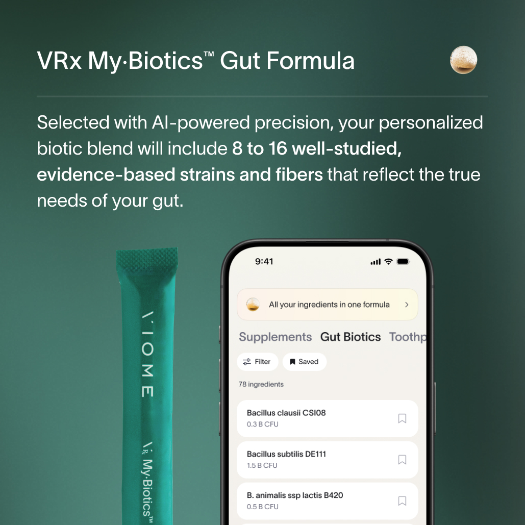 Viome Full Body Solutions | Best Health Test, Supplements + Prebiotics ...