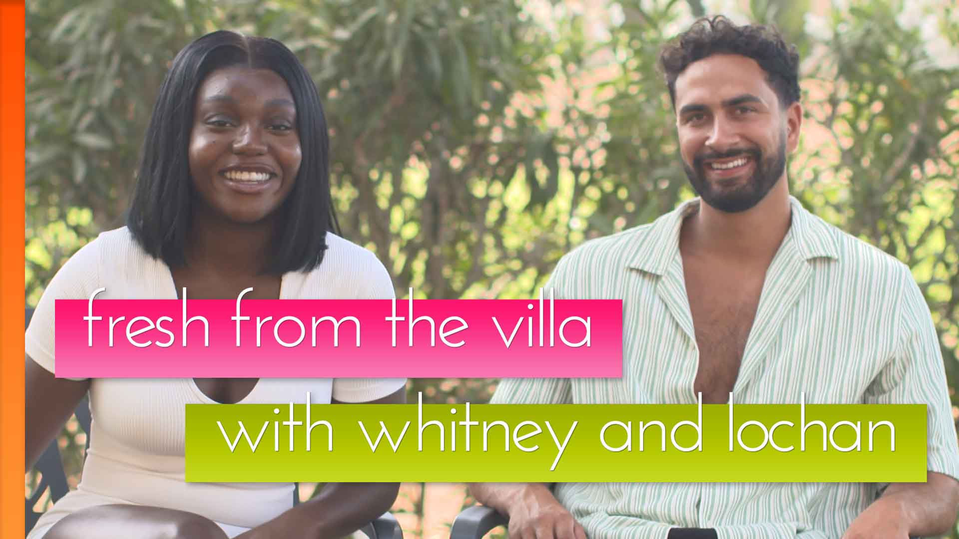 It’s giving… runners up! Whitney and Lochan ‘rap’ up their villa ...