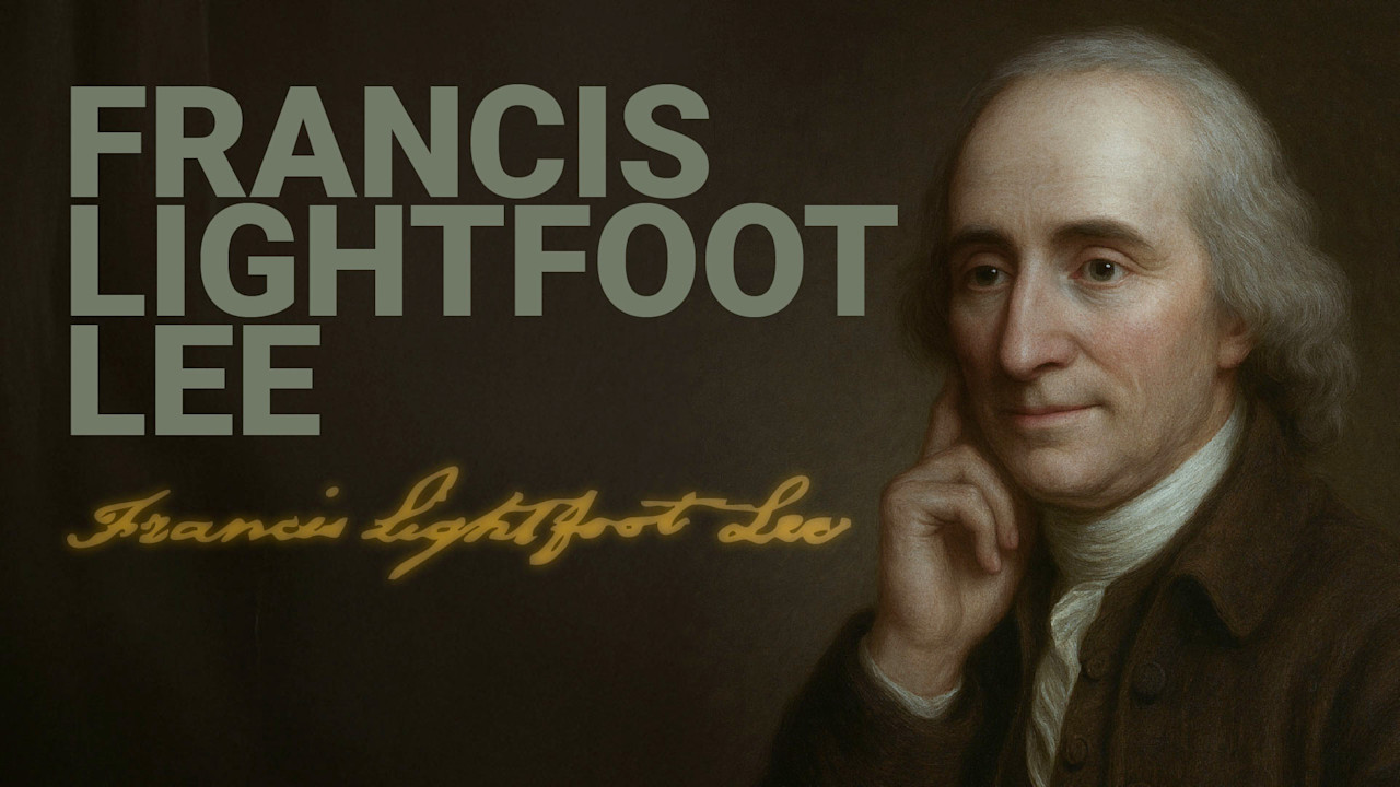 Road to Liberty: Francis Lightfoot Lee | PragerU