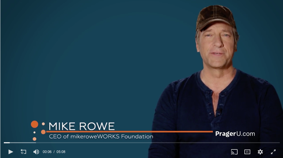 Mike Rowe's advice to college students: Don't follow your passion ...