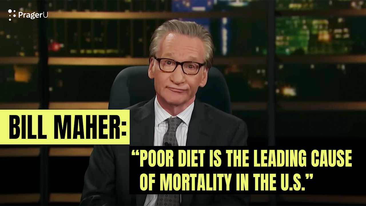Bill Maher: "Poor Diet is the Leading Cause of Mortality in the U.S ...