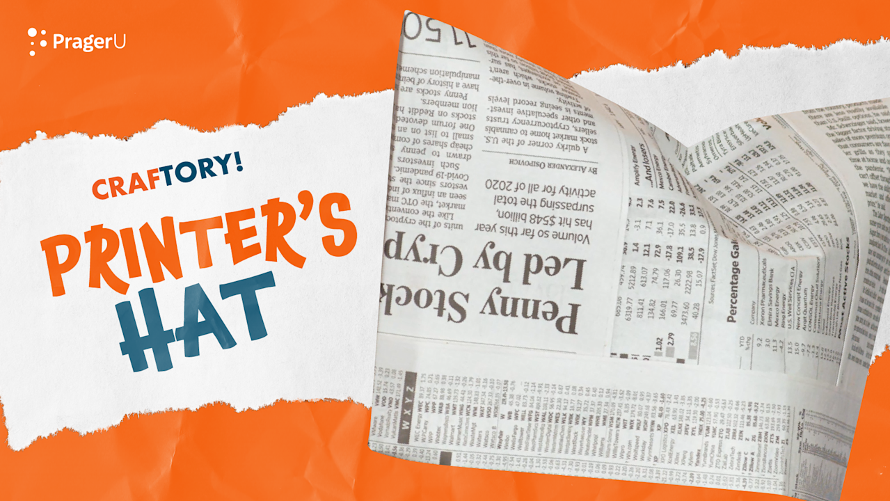 Printer's Hat | PragerU