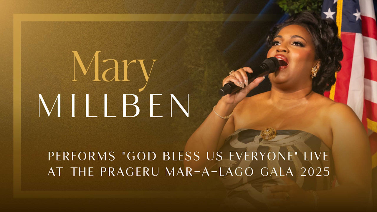 Mary Millben Performs "God Bless Us Everyone" Live at the 2025 PragerU ...