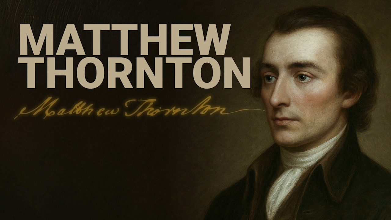 Road to Liberty: Matthew Thornton | PragerU