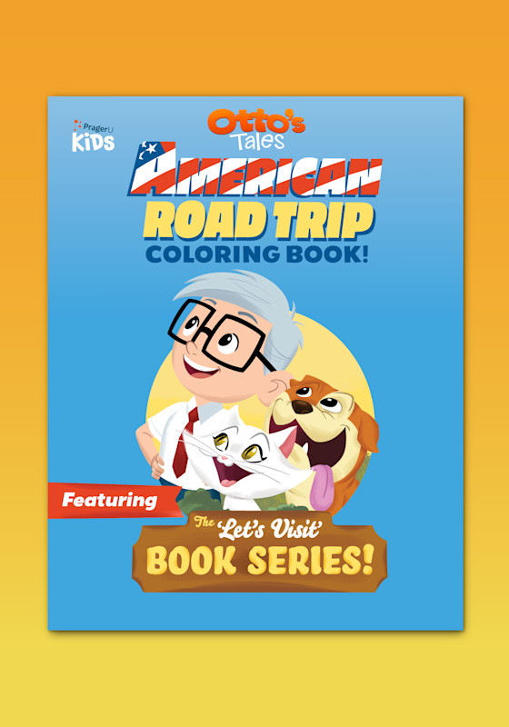 Otto's Tales American Road Trip Coloring Book | PragerU