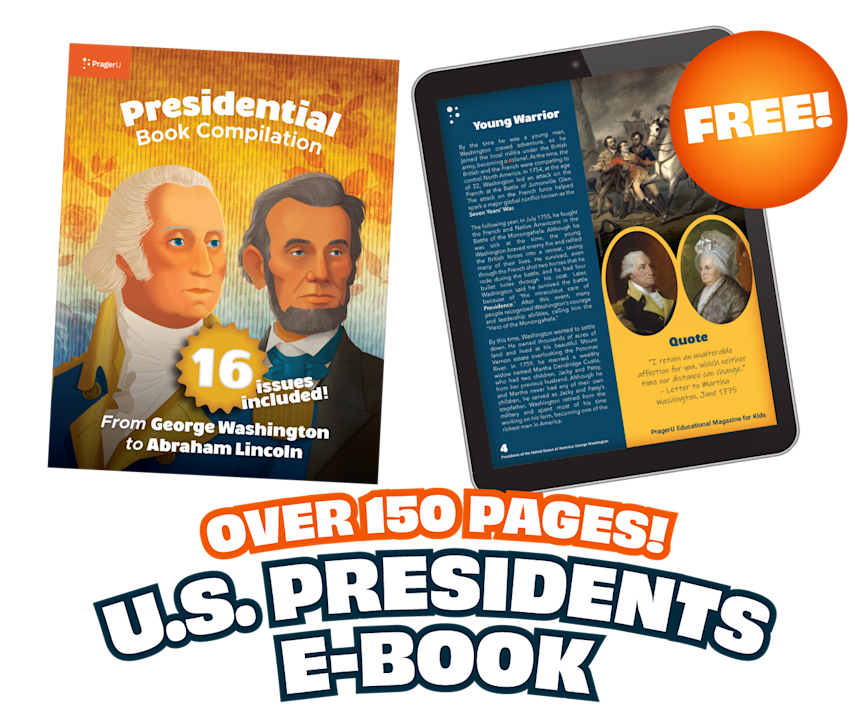 FREE U.S. Presidents E-Book for Kids | PragerU