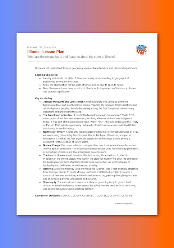 "Unboxed, USA: Illinois" Lesson Plan | PragerU