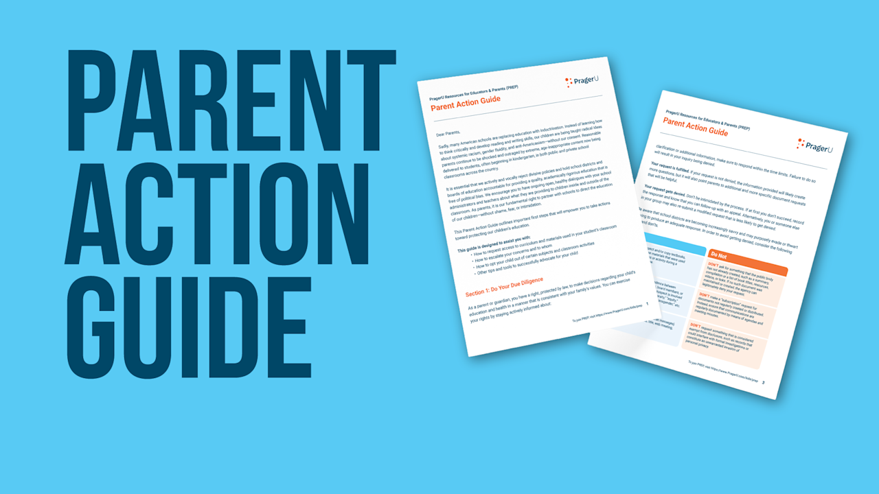 Parent Action Guide | PragerU