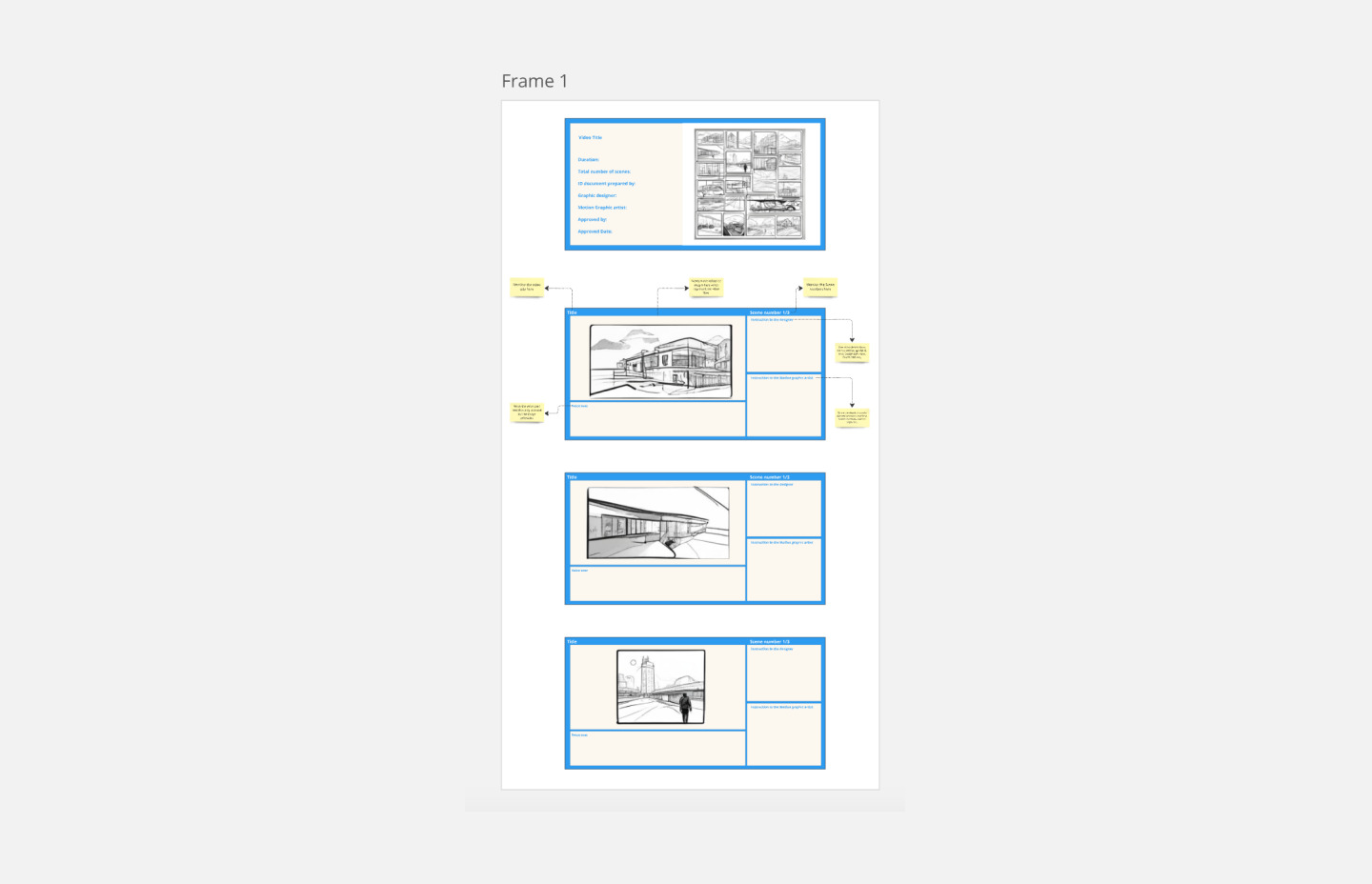 Storyboarding Template Storyboard Template | Download Your FREE
