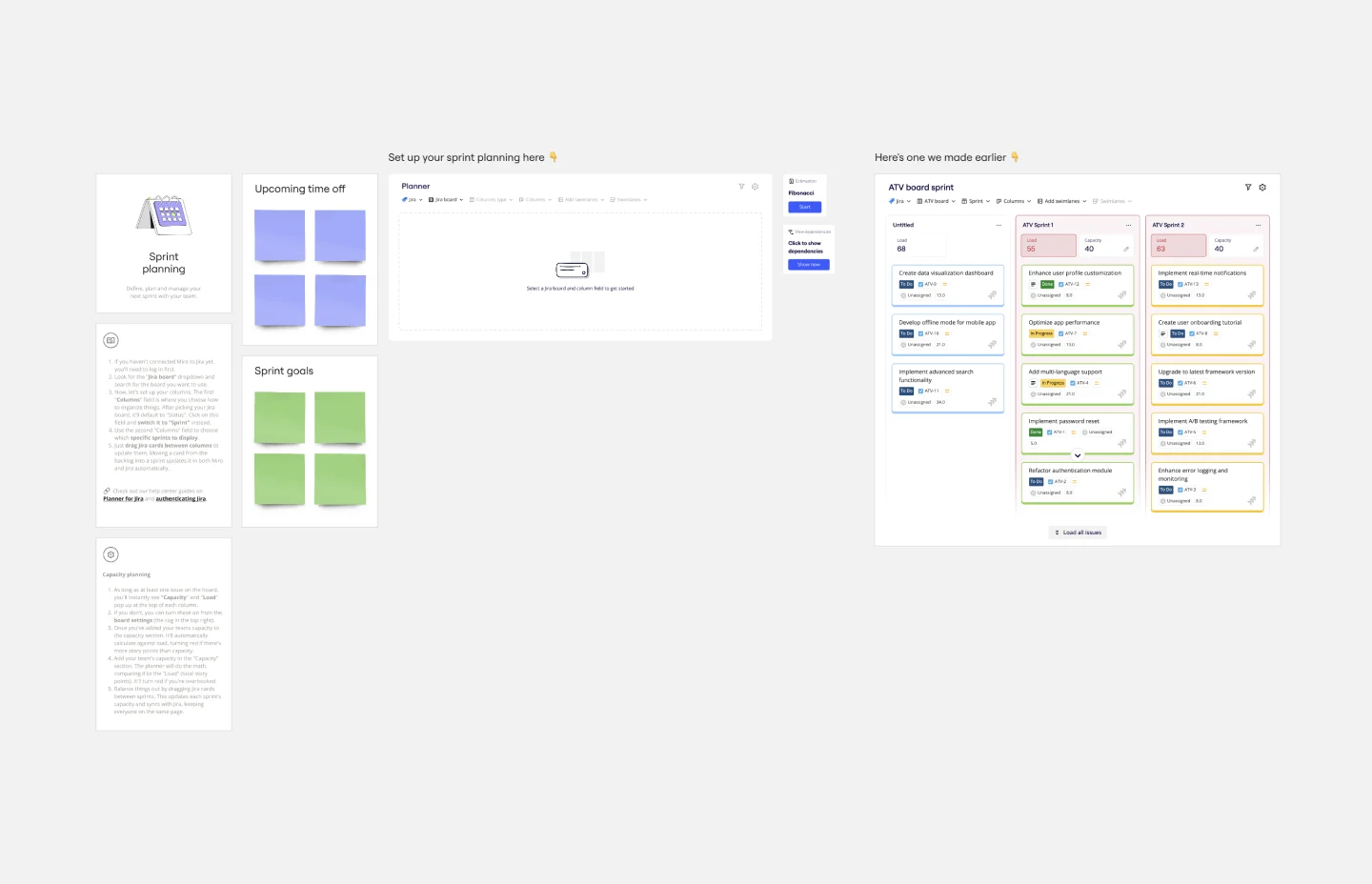 Sprint Planning templates | Miro Sprint Planning templates | Miro