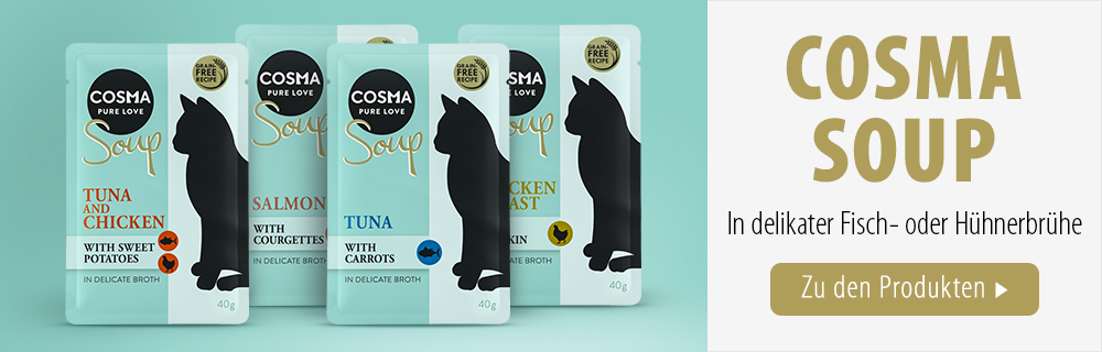 Cosma Nassfutter für Katzen - Pure Love ♥