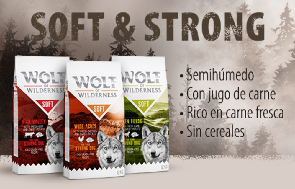 Wolf of Wilderness comida para perros sin cereales | zooplus