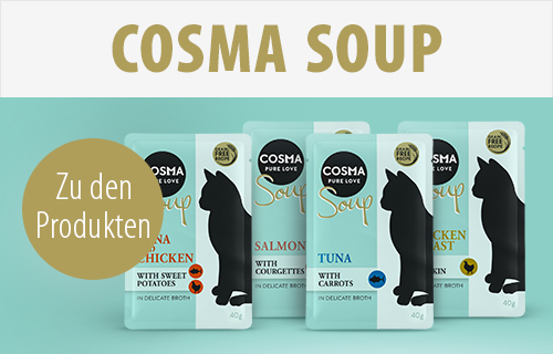 Cosma Nassfutter für Katzen - Pure Love ♥