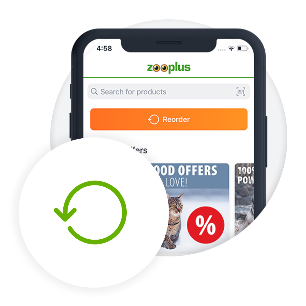 Discover the zooplus app | Top deals at zooplus!