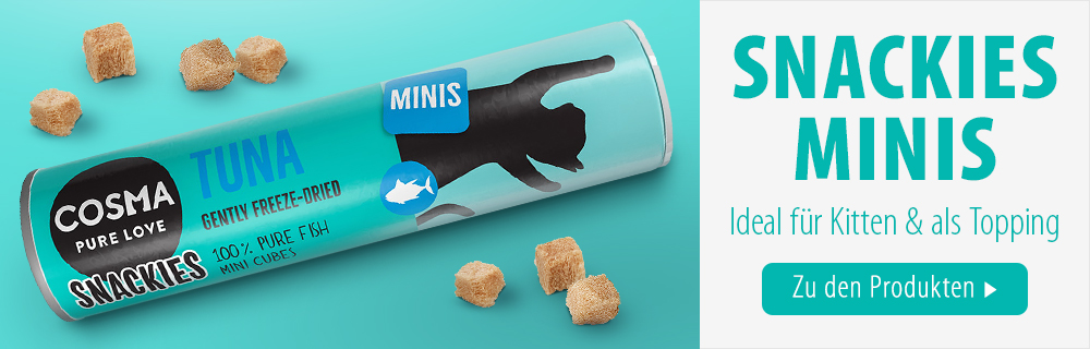 Cosma Snacks für Katzen - Pure Love ♥