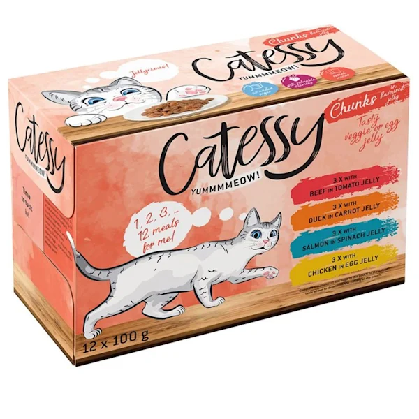 Catessy krmivo pro kočky, Catessy konzervy