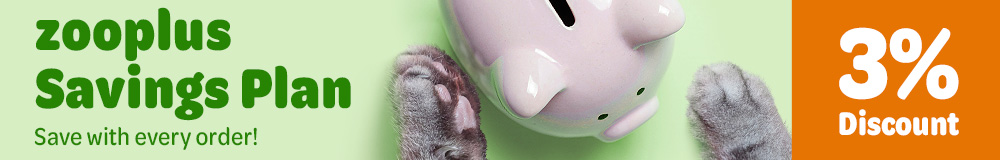 Savings Plan 3% | zooplus UK