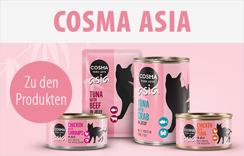 Cosma Nassfutter für Katzen - Pure Love ♥