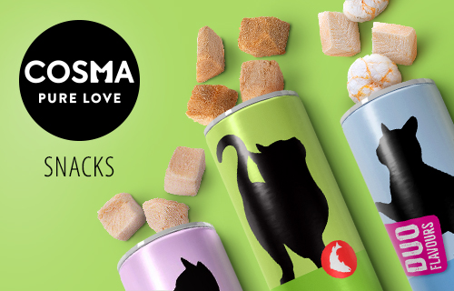 Cosma Snacks für Katzen - Pure Love ♥