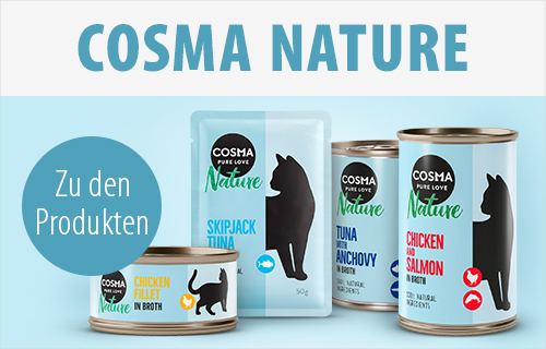 Cosma Nassfutter für Katzen - Pure Love ♥